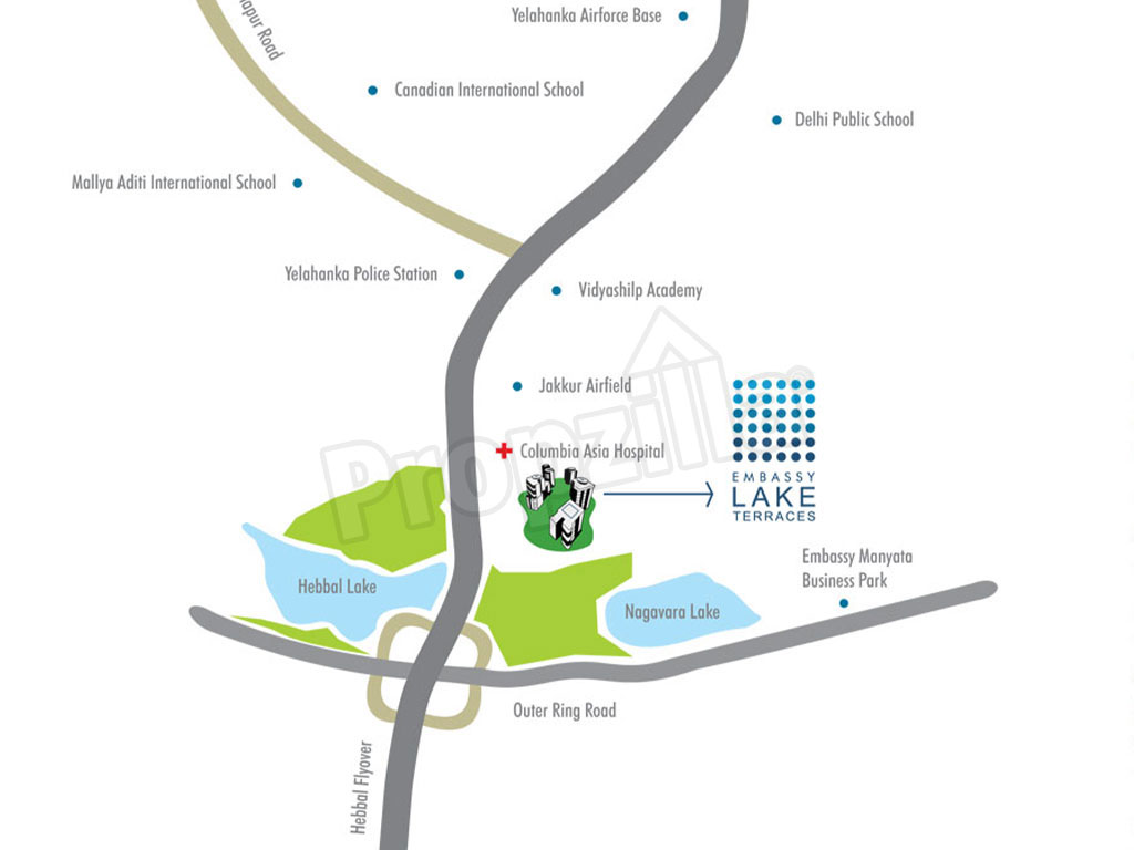 Embassy Lake Terraces Bangalore - 3, 4 & 5 BHK Apartment